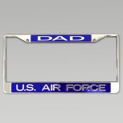 Air Force Dad License Plate Frame